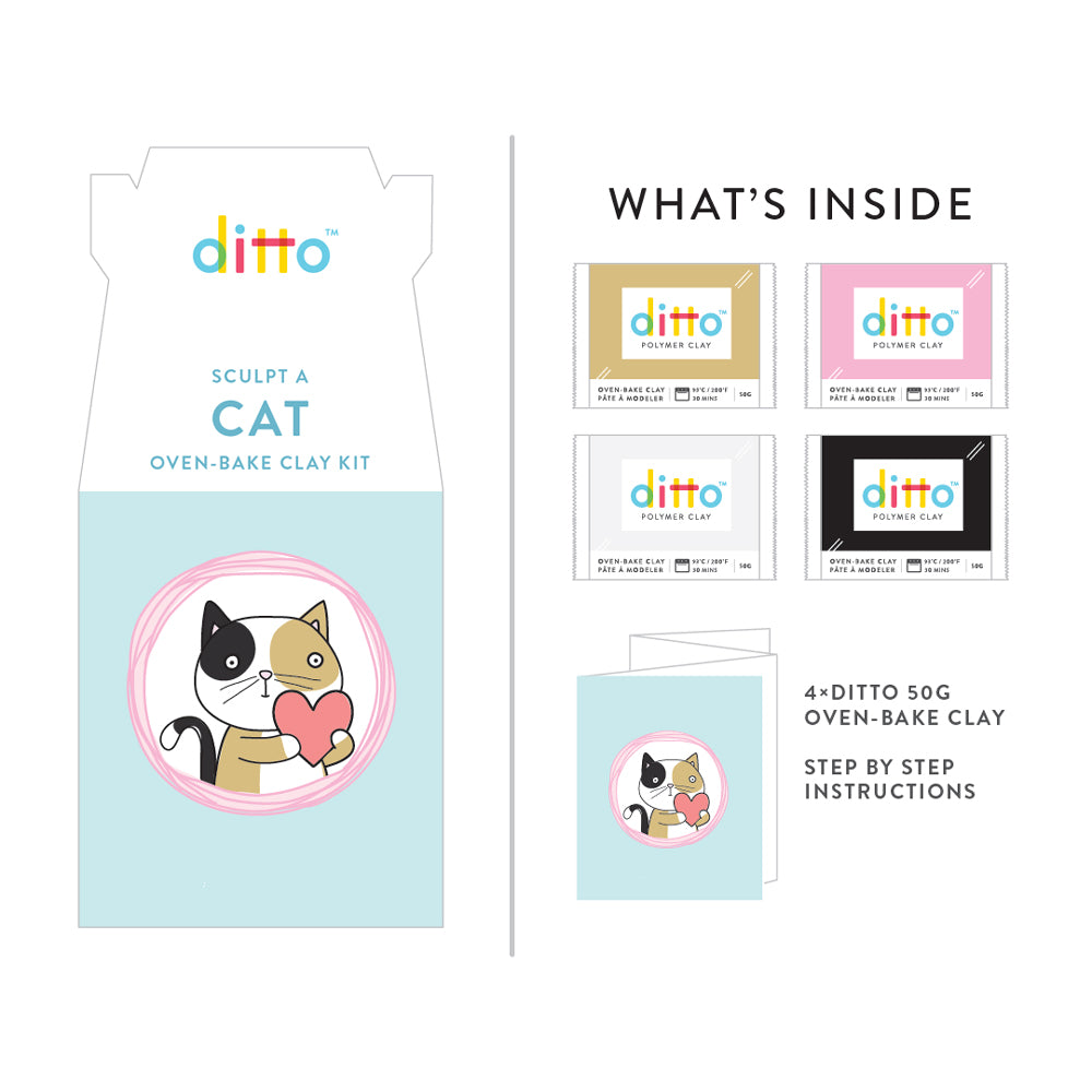 Sculpt A Cat – Ditto-Art