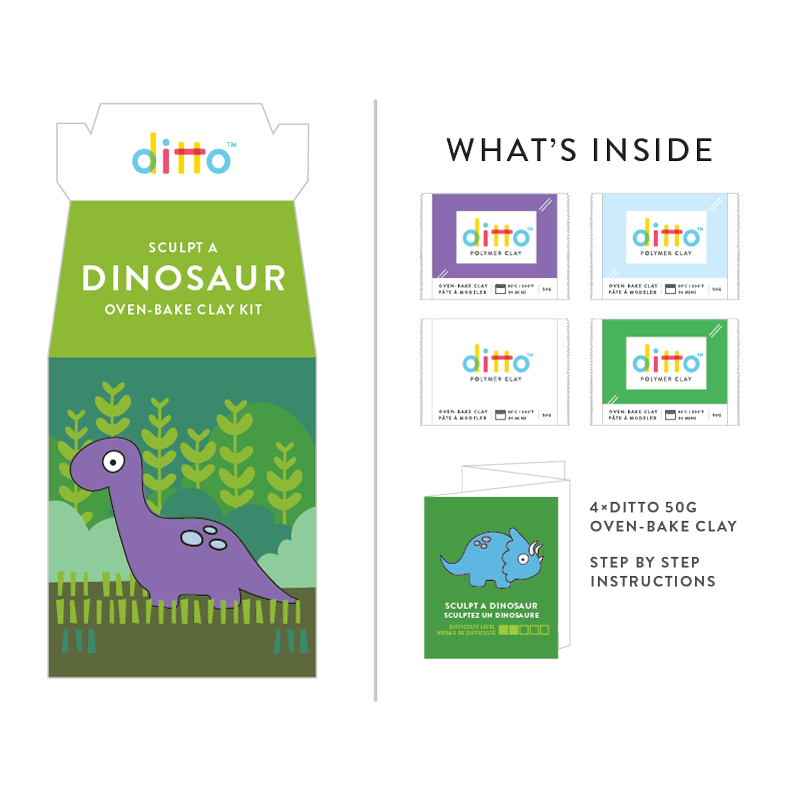 Sculpt A Dinosaur – Ditto-Art