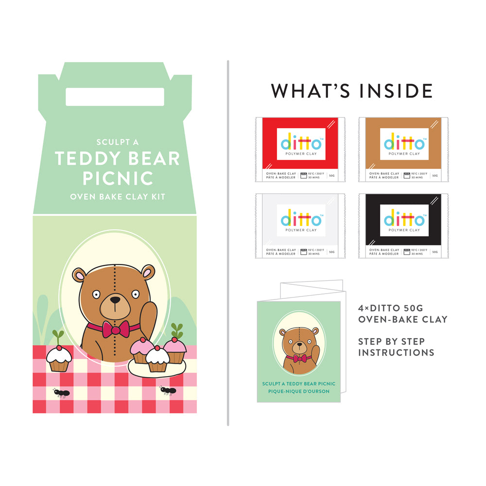 Sculpt A Teddy Bear Picnic – Ditto-Art