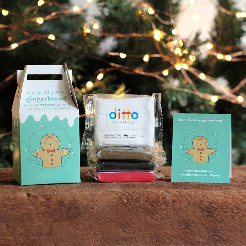 Sculpt A Gingerbread Man – Ditto-Art
