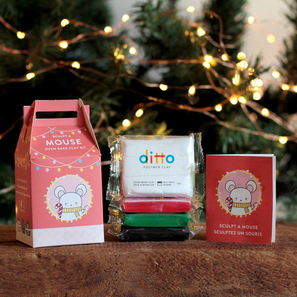 Sculpt A Festive Mouse – Ditto-Art