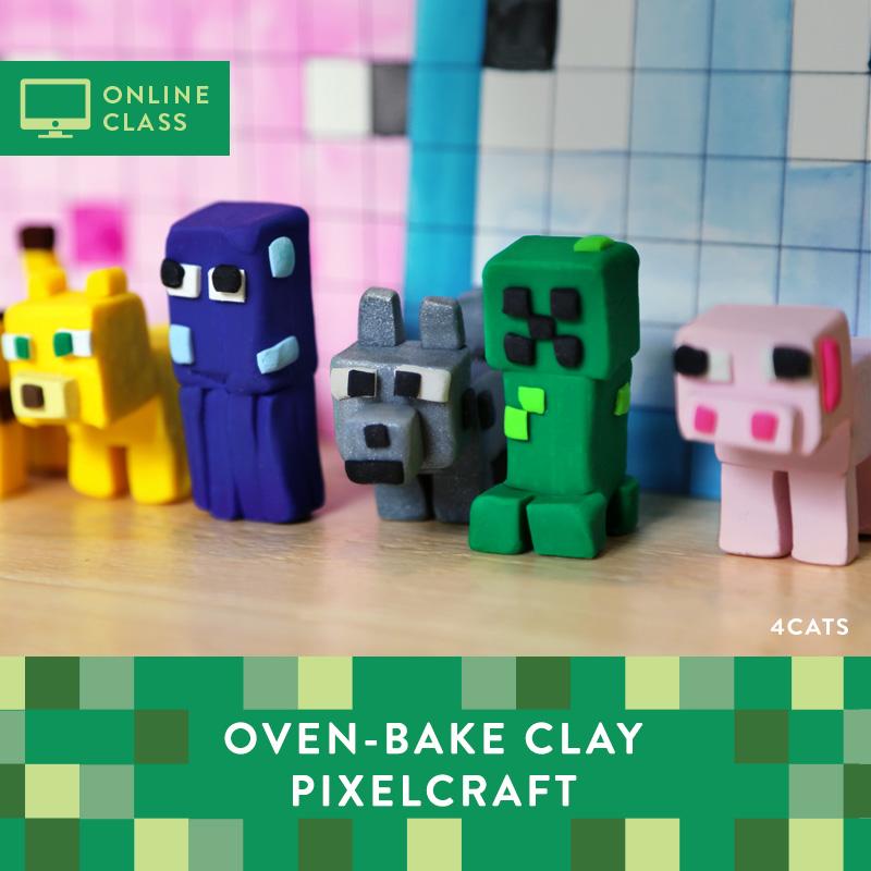 Sculpt a Pixelcraft Kit with Online Tutorial – Ditto-Art